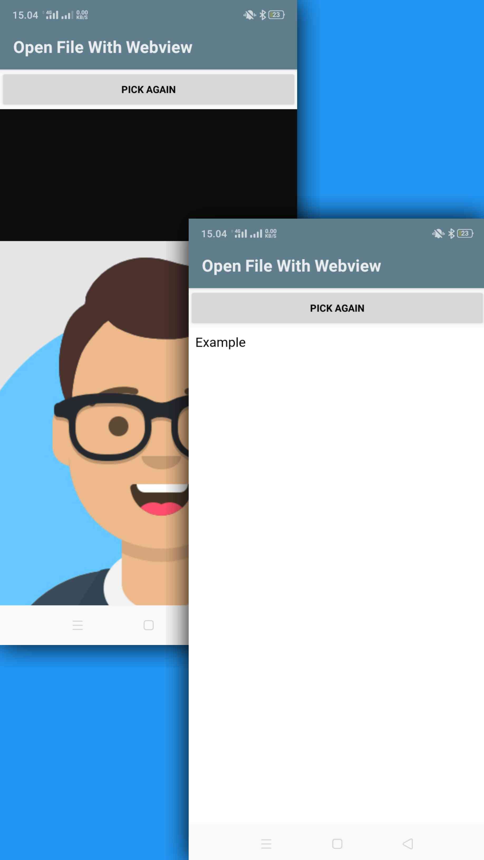 Sketchub • Open File With Webview
