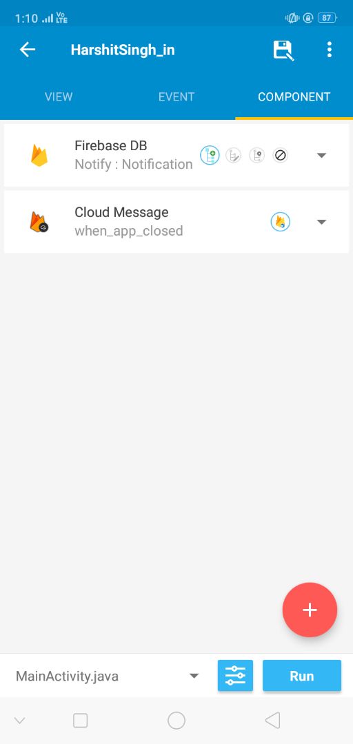 Sketchub • Push Notification In Background Example