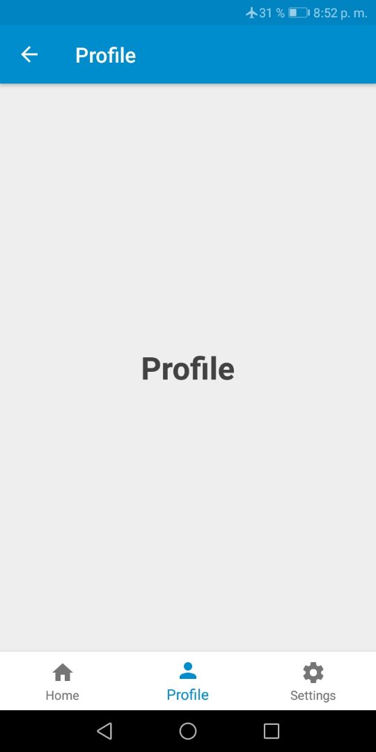 Sketchub • BottomNavigation y Fragment