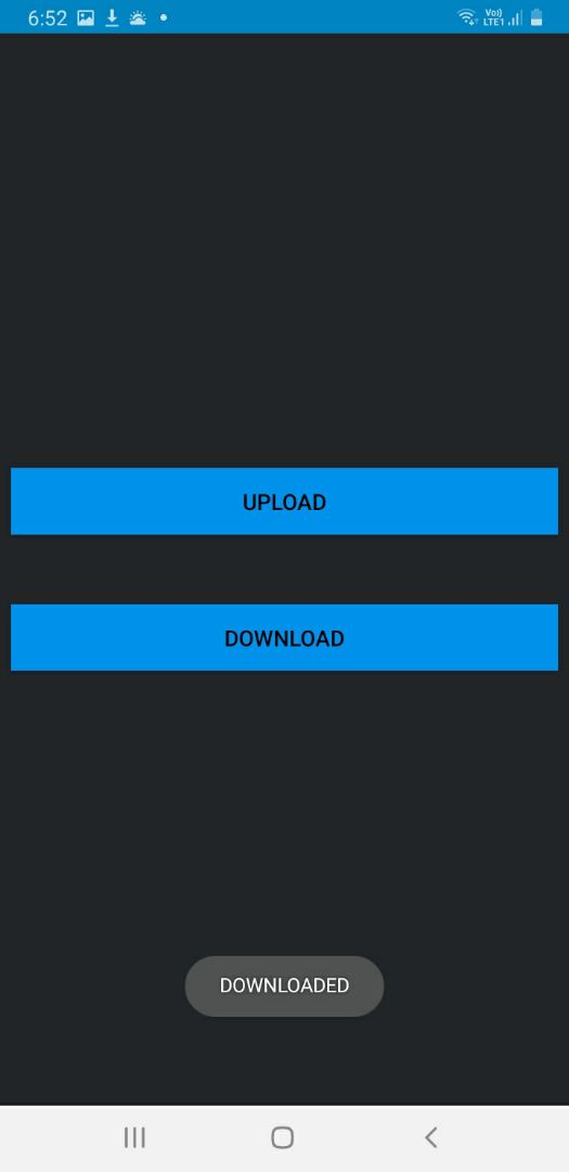 Sketchub • Firebase Upload Download - Horizontal Progress bar