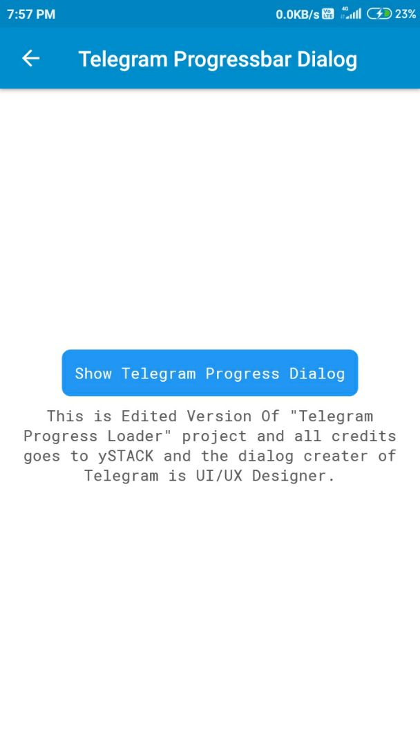 Sketchub • Telegram Progressbar Dialog V2