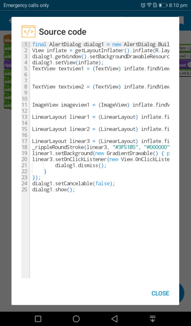 Sketchub • Custom Dialog